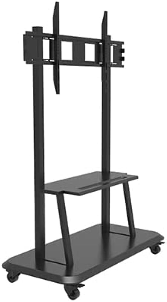 Buy Interactive Panel Stand with Wheels, Adjustable TV Mount, Black ...