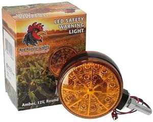 Amazon.com: All States Red Rooster LED Safety Warning Light - 12V 2 ...