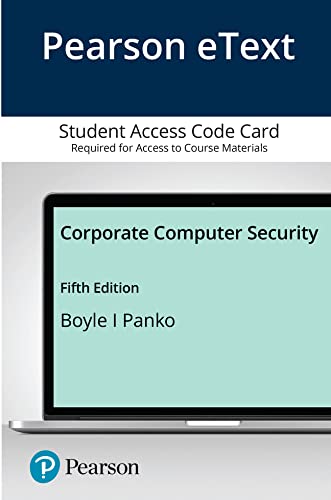 Corporate Computer Security: 9780135822784: Computer Science Books ...