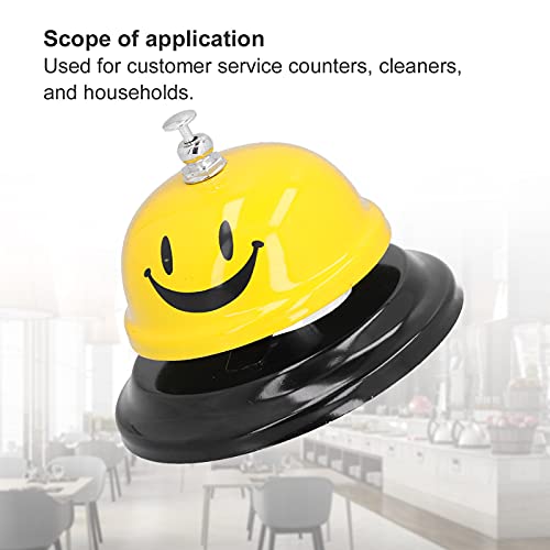 Call Bell, Stainless Steel Desk Bell Reception Bell,Smiley’ Face Desk ...