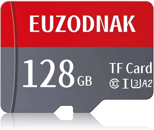 Amazon.com: Euzodnak 128GB TF Card, High Speed Full HD Memory Card ...