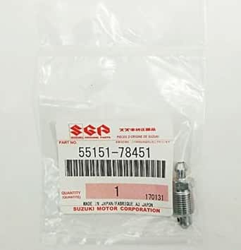 Amazon.co.jp: スズキ純正 ブリーダープラグ 55151-78451 ジムニー ワゴンR等 ブレーキエア抜き用 パーツ : 車＆バイク