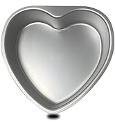 Amazon.com: kefyixc set of 3 Heart-shaped cake pan,6 inch heart-shaped ...