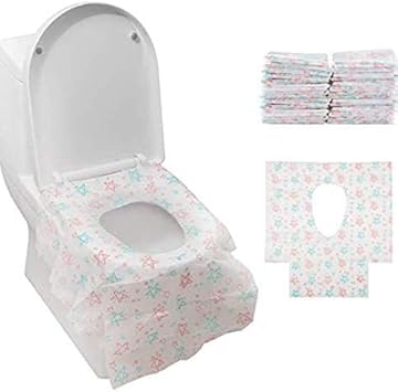 24pcs Protection de Siège de Toilettes en Papier Protège WC/Cuvette ...