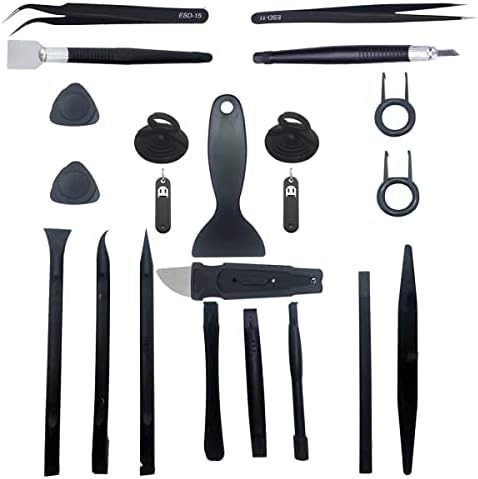 Amazon.com: 22 PCS Electronics Opening Pry Tool Repair Kit Spudgers ...