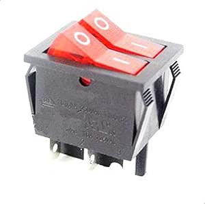 Double-Row Rocker Switch 6 Pins : Buy Online at Best Price in KSA ...
