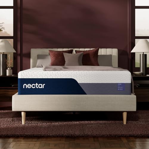 Amazon.com: Nectar Luxe 14” Queen Mattress - Medium Firm - Contouring ...