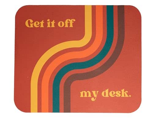 Amazon.com: Get It Off My Desk Mouse Pad (Burnt Orange) : Handmade Products