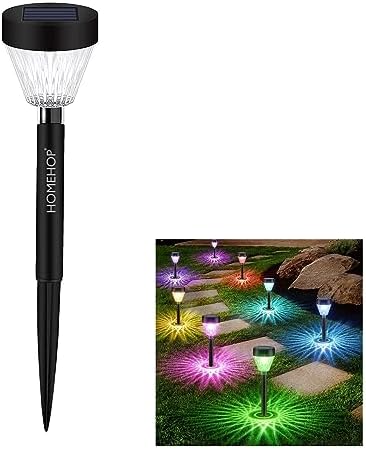 Quace Solar LED Light for Garden Rod, Set of 10 : Amazon.in: Garden ...