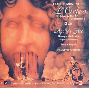 Monteverdi, Claudio, Apollo's Fire, Gareth Morrell, Marc Molomot ...