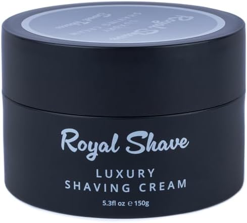 Amazon.com: Luxury Shaving Cream for Men by Royal Shave, Rich, Soothing ...