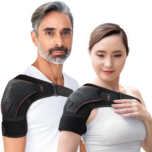 Amazon.com: FIGHTECH Shoulder Brace for Torn Rotator Cuff for Men and ...