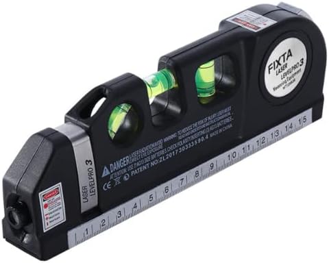 Laser Level Bubble Spirit Level Tape Measure Metric Tape Ruler ...