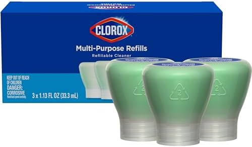 Amazon.com: Clorox Multi-Purpose Spray Starter Kit 3x1.125fo, Household ...