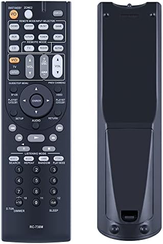 Amazon.com: ZWP RC-738M Replaced Remote Control Compatible for Onkyo AV ...