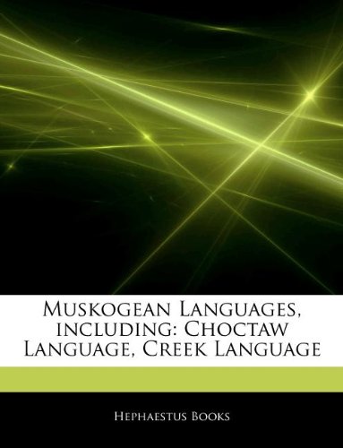 Amazon.co.jp: Articles on Muskogean Languages, Includi : Books ...