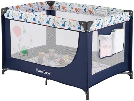 Amazon.com : Pamo Babe Compact Pack and Play - Portable Crib for Baby ...