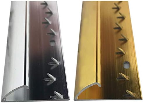 Z Edge Carpet Metal, Door Bar Trim - Carpet to Laminate - Silver ...