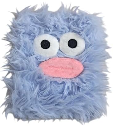 TECHNOCHITRA Funny Ghost Fur Diary for Girls | Soft Fluffy Plush ...