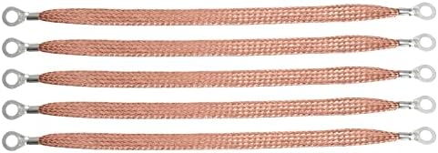 Amazon.com: 11.8-inches Braided Ground Strap Automotive Heavy Duty ...