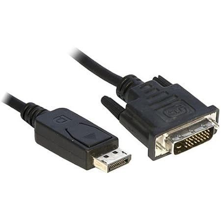 1.8M DisplayPort to DVI Cable Lead Display Port Adaptor : Amazon.co.uk ...