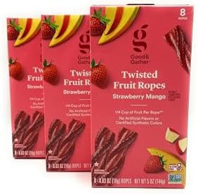 Amazon.com: Generic Strawberry Mango Flavored Gluten Free Twisted Fruit ...