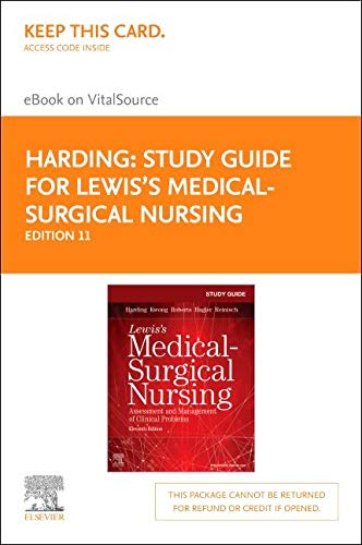 Amazon | Study Guide for Lewis's Medical-Surgical Nursing - Elsevier ...
