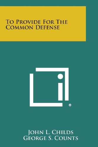 Provide For The Common Defense