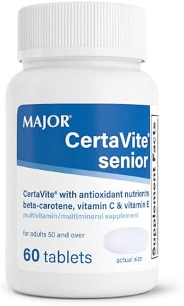 Amazon.com: MAJOR CertaVite Senior Multivitamin with Antioxidants ...