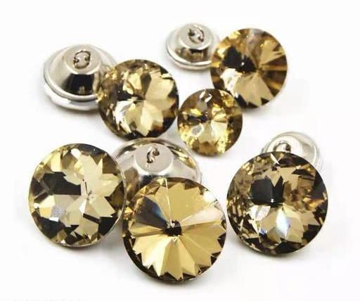 20mm / 3/4 Inch Crystal Buttons Clear Tufting Buttons Upholstery ...