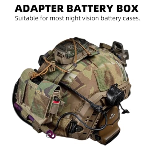 TS TAC-SKY Tactical Helmet MK2 Battery Pouch Battery Pack Helmet ...