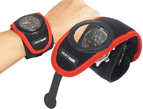 Amazon.com: Watch Cover Watch Protector《Watchsuit VR Black》A Cover That ...