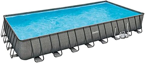 Summer Waves P43216521 32ft x 16ft x 52in Outdoor Rectangular Frame ...