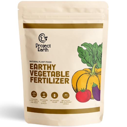 Project Earth Earthy Vegetable Fertilizer - Optimal Growth and High ...