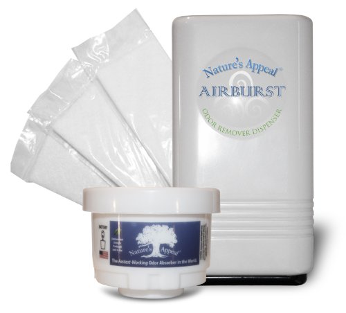 Nature's Appeal MP58AC3 Airburst Odor Neutralizer Dispenser Kit ...