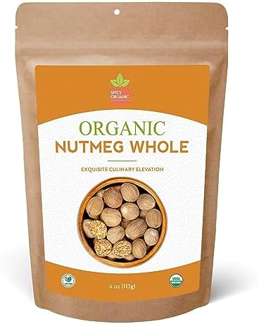 Amazon.com : McCormick Gourmet Organic Whole Nutmeg, 1.5 oz : Nutmeg ...