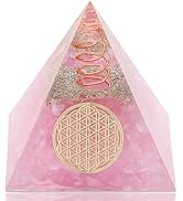 Amazon.com: Orgone Pyramid, Small Healing Crystal Pyramid Porstive ...