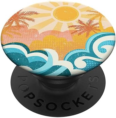 Amazon.com: Pop Socket Blue Sky Smile Sun Be Happy gift PopSockets ...