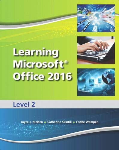 Learning Microsoft Office 2016 Level 2 - CTE/School: Emergent Learning ...