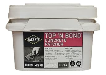 SAKRETE | Top 'N Bond Concrete Patcher | 10 lb : Amazon.ae