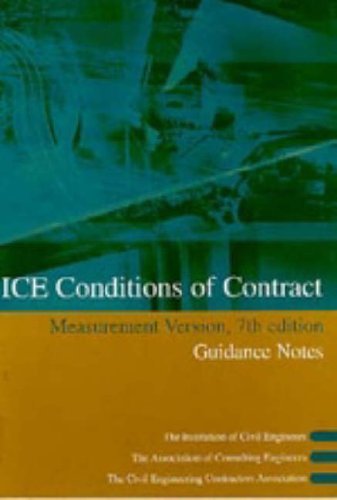 Measurement Version: Guidance Notes (ICE Conditions of Contract ...