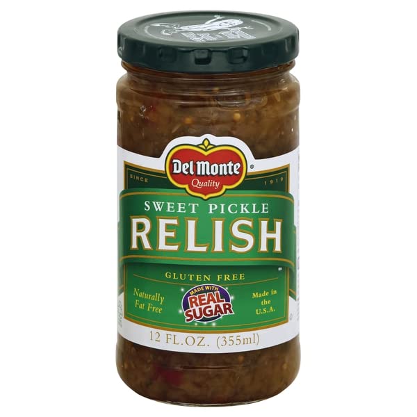 Amazon.com : Del Monte, Relish Sweet Pickle, 12 Ounce : Grocery ...