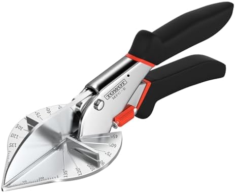HOHXEN 45° -135° Angle Miter Shear Cutter, Multi-Function Trunking ...