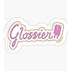 Amazon.com - Glossier Sticker - My STICKER Design - Sticker Graphic