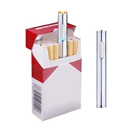 Amazon.com: USB Mini Lighters Electronic Rechargeable Windproof ...