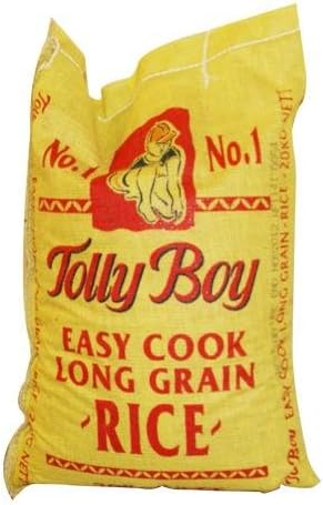 Tolly Boy Easy Cook Long Grain Rice 20kg : Amazon.co.uk: Grocery