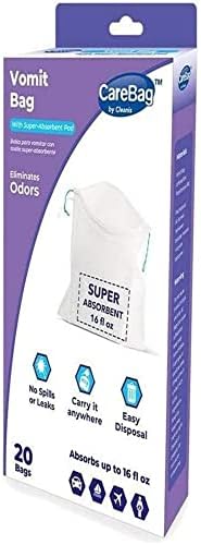 Amazon.com: The Original Carebag Emesis Bag with Super Absorbent Pouch ...