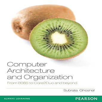 Computer Architecture and Organization : Subrata Ghoshal: Amazon.in: Books