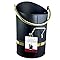 16" Heavy Duty Large Metal Coal Hod with Carry Handle Scuttle Fireside ...