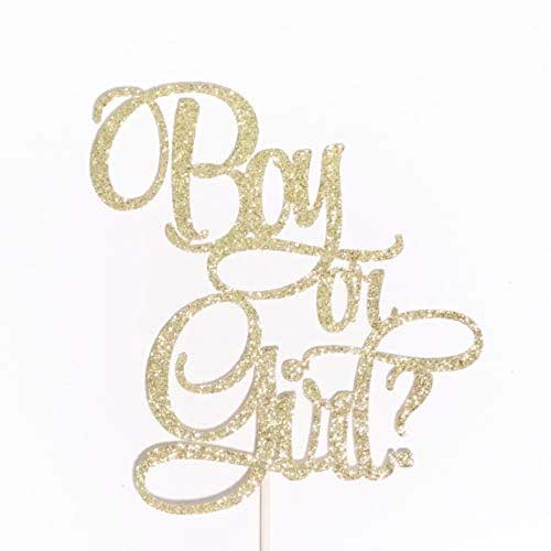 Atelier Elegance Boy or Girl Cake Topper, Gender Reveal Topper, It's a ...